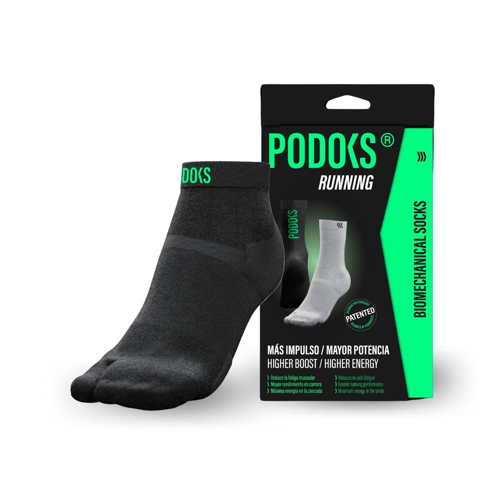 Podoks Running H2 Biomechanical Socks for Runners – farma2go
