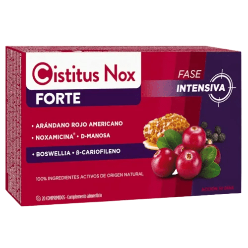 CISTITUS Nox Forte Arándano Rojo Americano 20 Comprimidos - farma2go