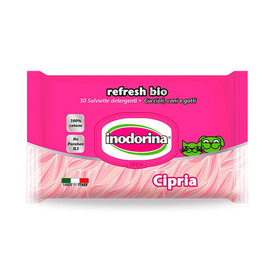 Inodorina Refresh Bio Cipria - 100% Biodegradable Wipes – farma2go