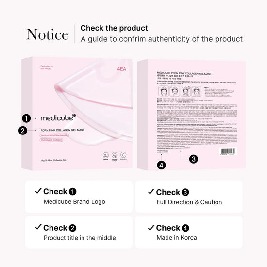 Medicube Salmon DNA PDRN Pink Collagen Jelly Gel Mask 4 UDS. - farma2go
