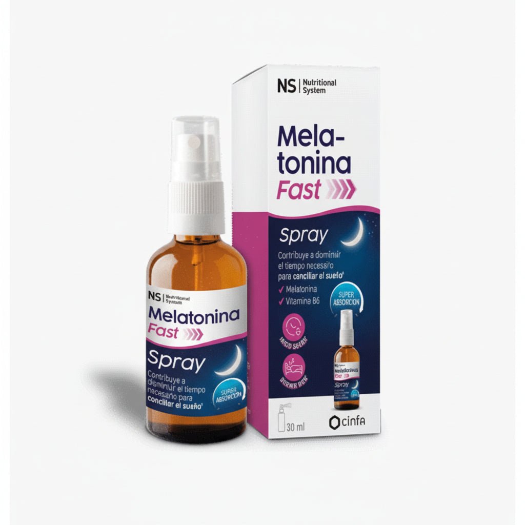Sistema Nutricional Melatonina Fast Spray 30ml - farma2go